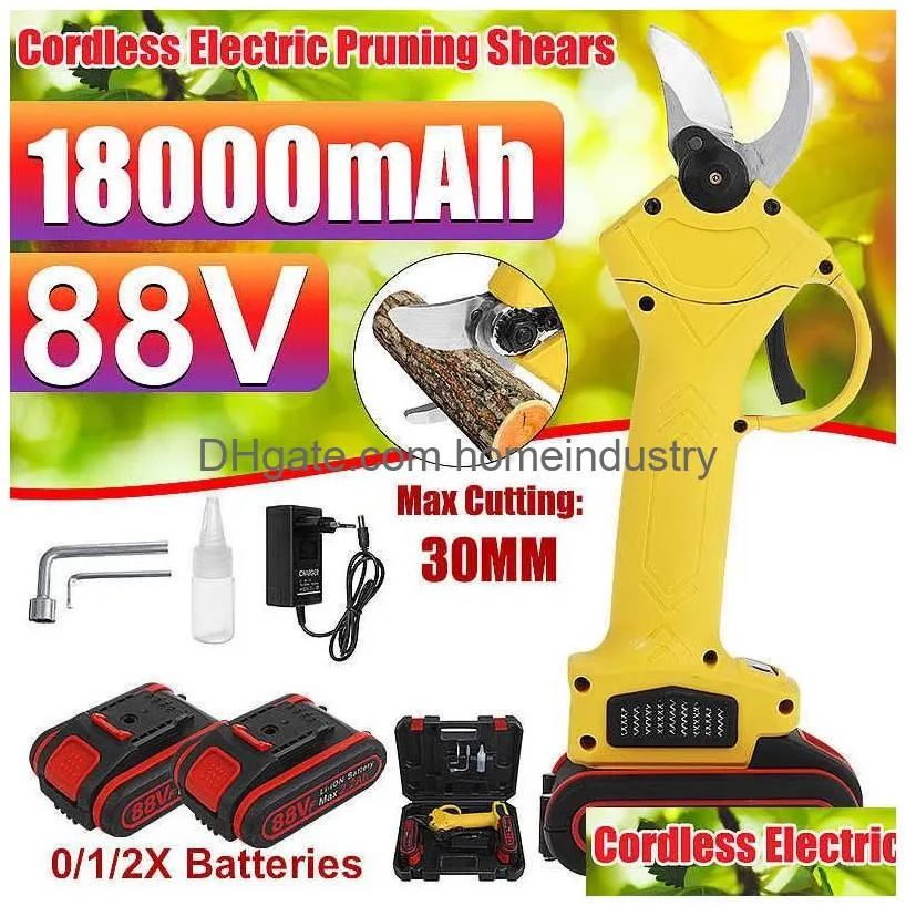 DHgate.com:88V Powerful Cordless Electric Pruner - Efficient Lithium ...