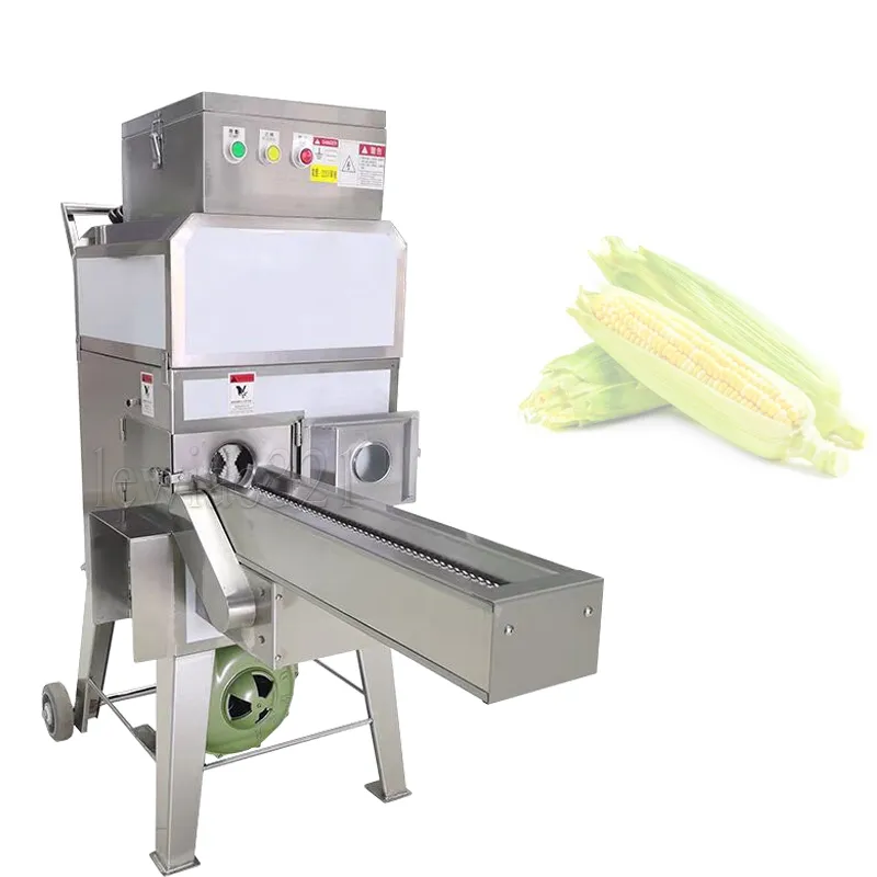 Frozen Corn Thresher Belt Automatic, Waxy, Commercial Thresher For ...