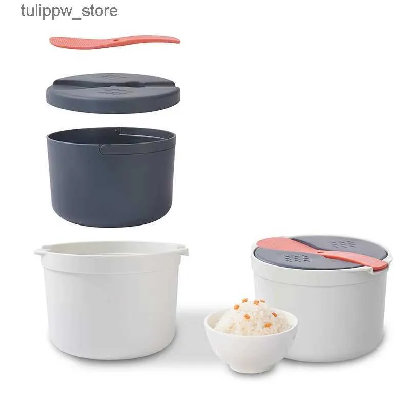 DHgate.com:Bento Boxes 2L Microwave Oven Rice Cooker Portable Food ...