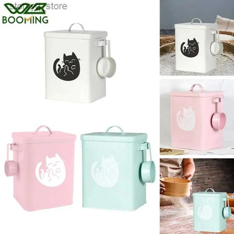 DHgate.com:Food Jars Canisters WBBOOMING Iron Washing Powder Storage ...