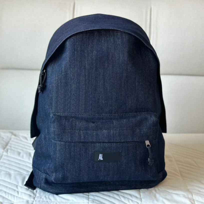 Designer Backpack Men Denim Large Capacity Bookbag... From Hegarty, $67 ...