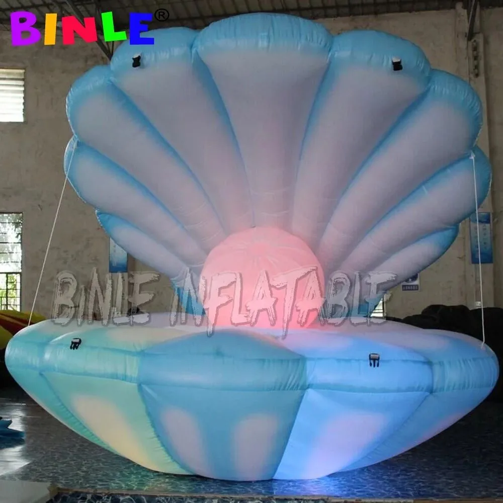 Customizable 4mW Inflatable Seashell Clamshell With Commercial Blower ...