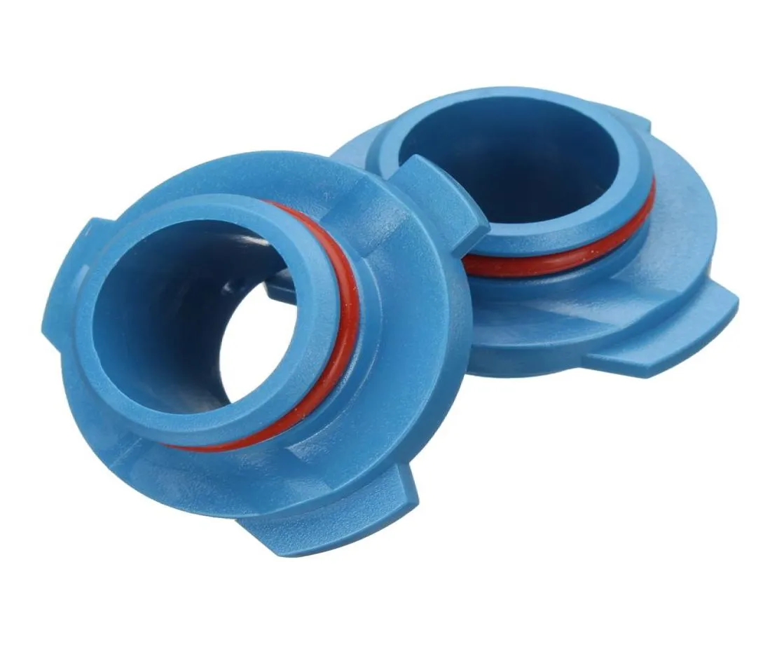 LED Headlight Bulb Adapter Sockets - Pair of Car Headlight Base Holders ...