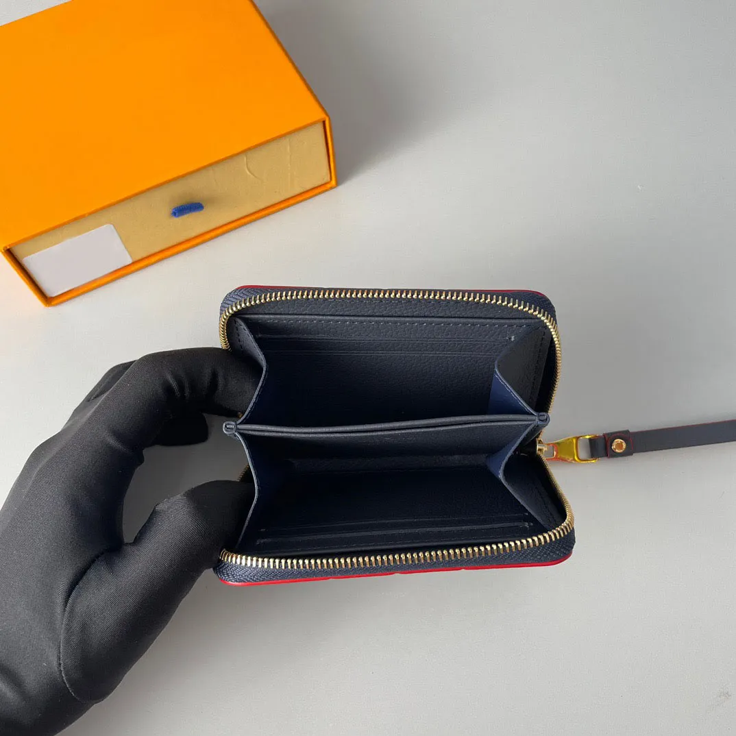 10A Designer Wallet Top Diamond Particle Zipper Wallet Luxury Coin ...