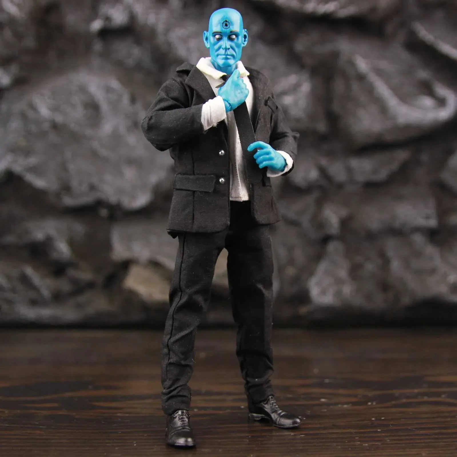 Watchmen Dr. Manhattan Action Figure - 1/12 Scale Collectible, Movie ...