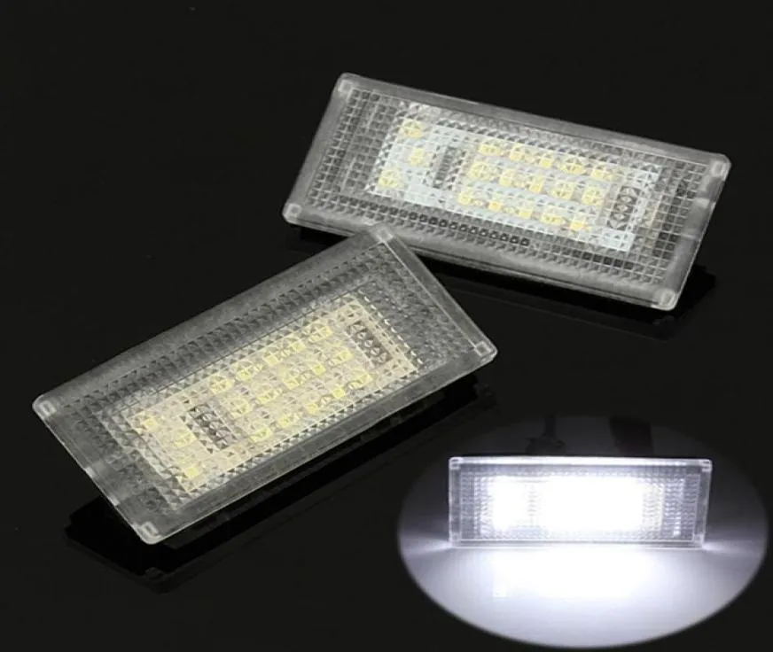 2x LED License Plate Lights - 6000K White, Error Free - For Mini Cooper ...