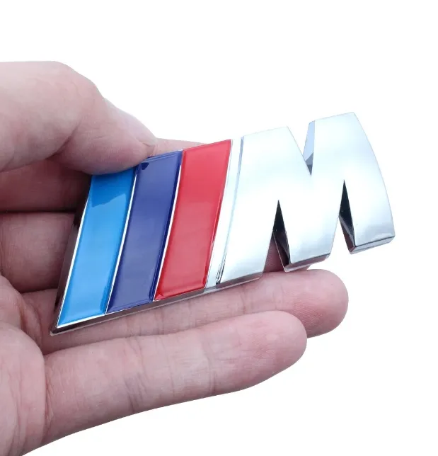 Metal Car Badge For Power Sports M/M3/M5 Emblem With 3D Design And From ...