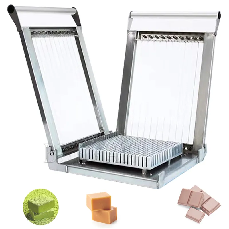 Commercial Chocolate Cutting Machine Cheese Cube Fudge Jelly Bread Cake ...