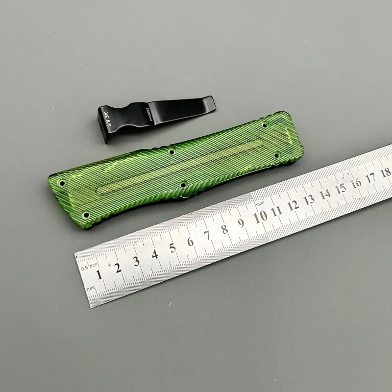 MiT Donut Combat TD Knife CNC Aviation Aluminum&Acrylic Survival ...