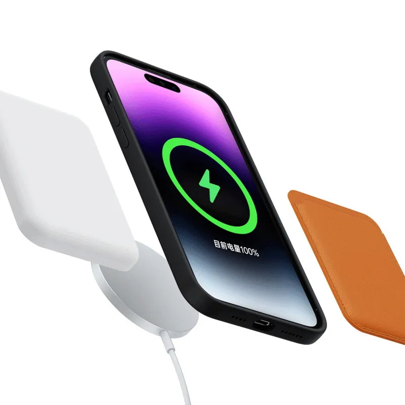 Magnetic Wireless Charging Case For IPhone 15/14/13/12/11/10/9/8/7/6/5 ...