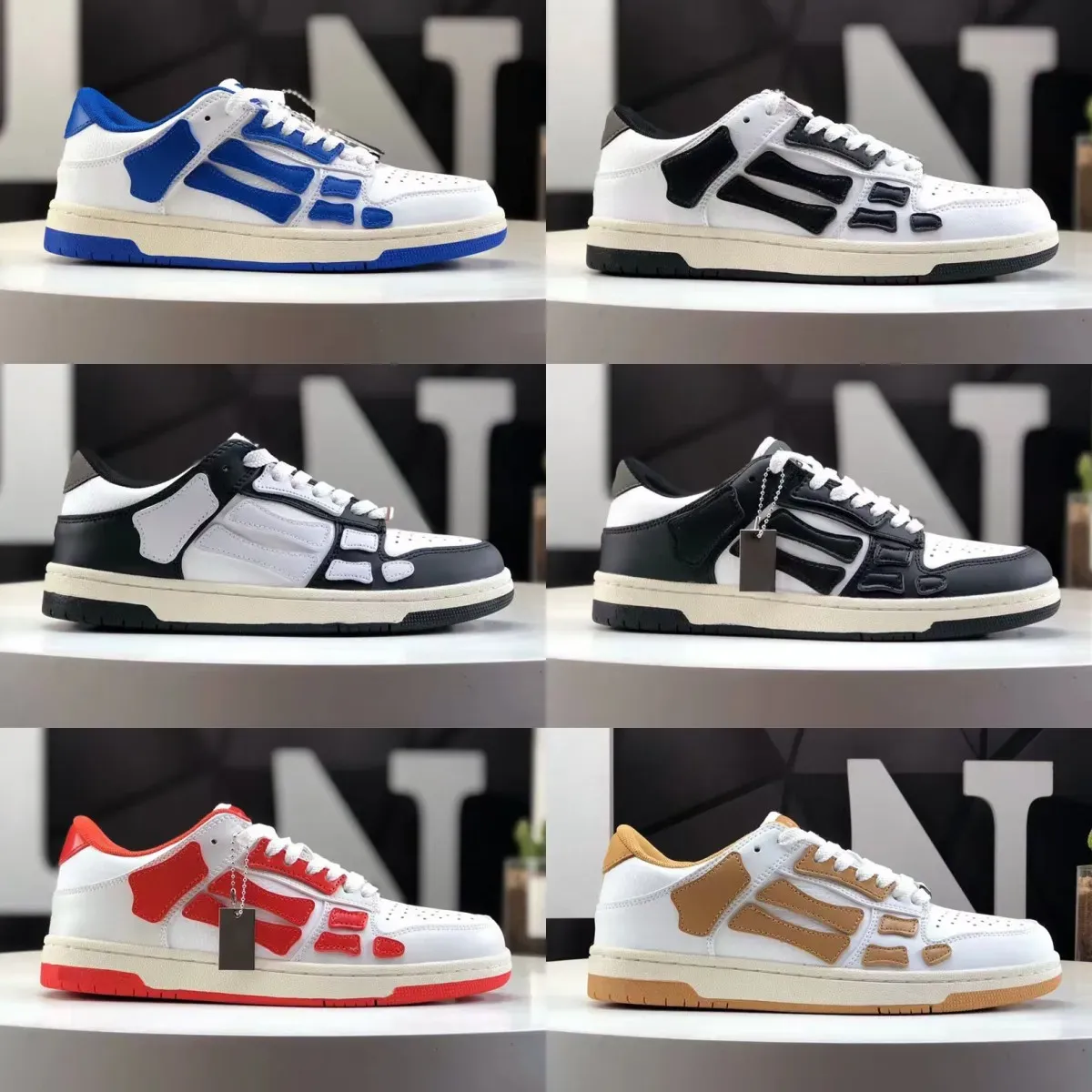 Bulk Genuine Leather Designer Sneakers: Luxury Running Shoes For ...