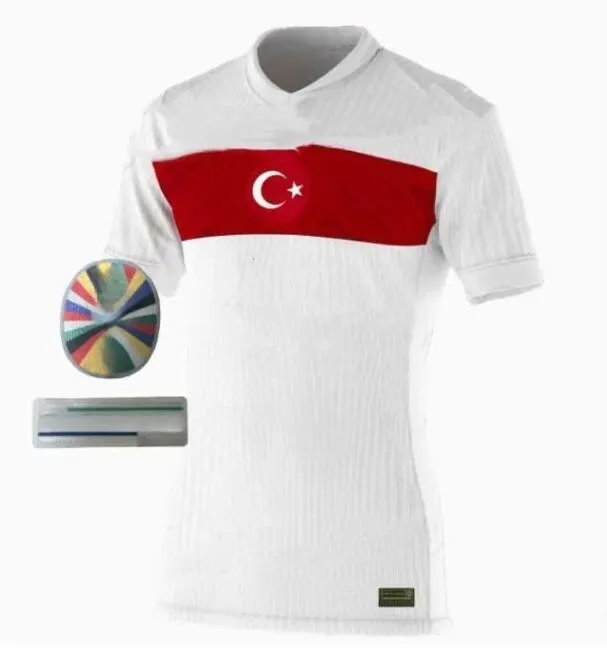 Turkey National Team Home & Away Soccer Jersey 2024 25: Burak Yilmaz ...