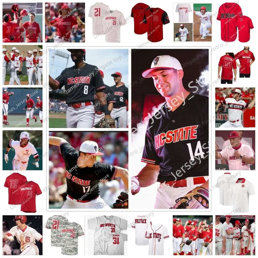 DHgate.com:Stitched N.C. State Wolfpack baseball Jersey Chad Orvella ...