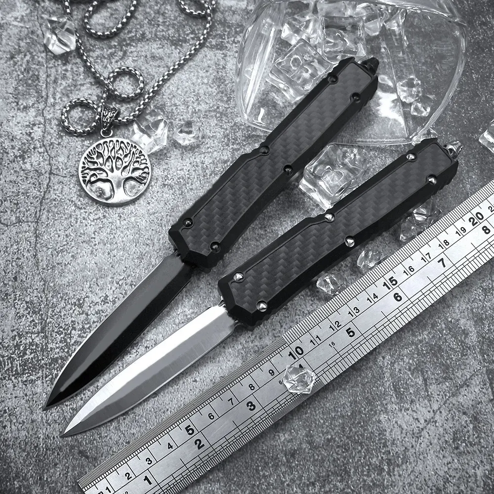 MICRO Makora II Knife Aviation Aluminum 6061 T6 + 3K Carbon Fiber ...