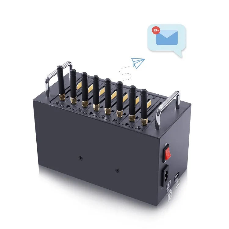 DHgate.com:4G Bulk SMS Modem: 8-Port Gateway for Multi-SIM Sending and ...