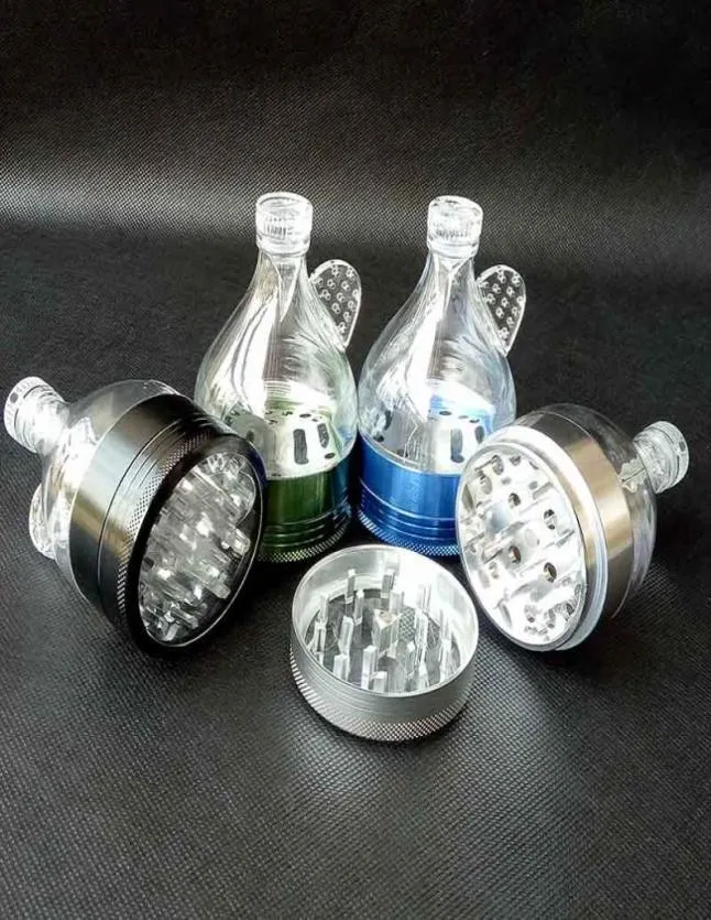 FunnelGrinder Set: Aluminum Metal Tobacco Crusher, Herb Spice Muller ...