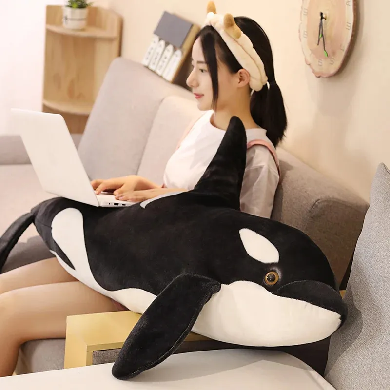 Killer Whale Orca Plush - Soft Deep Sea Creature Pillow - Shop Now ...