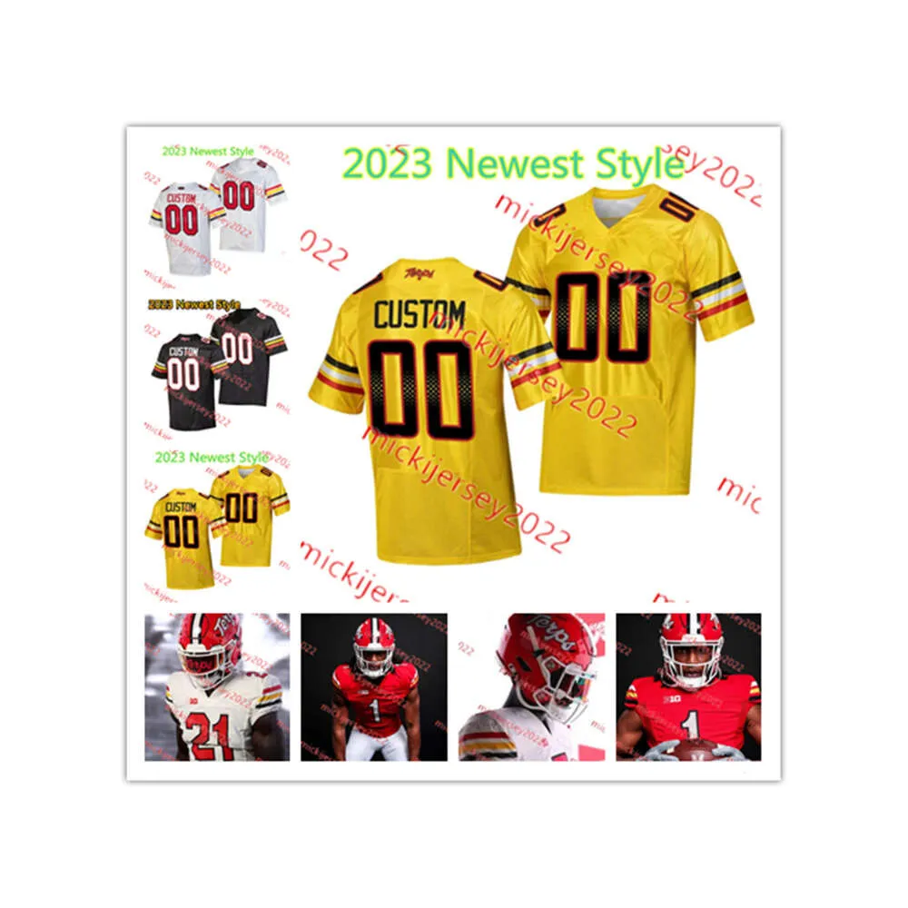 Maryland Terrapins Personalized Football Shirts Featuring Jeshaun Jones ...