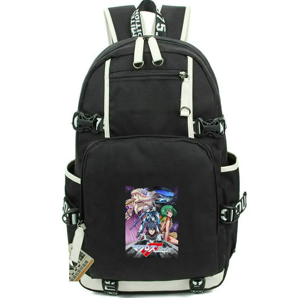 SDF Macross Backpack Super Dimension Fortress Daypack Comic School Bag ...