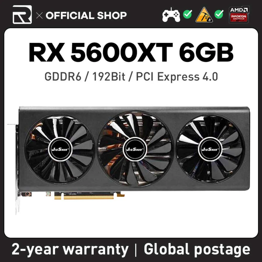 DHgate.com:AMD Radeon RX 5600XT 6GB GDDR6 192-bit PCIe 4.0 Three Fans ...
