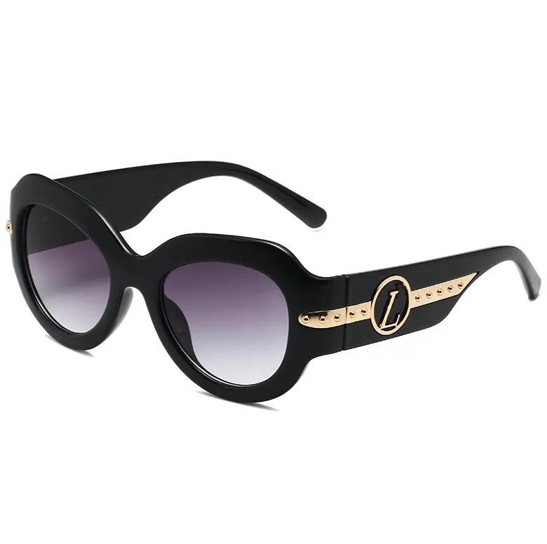 Sunglasses Designer High Quality Luxury Sunglasses For Women Letter ...