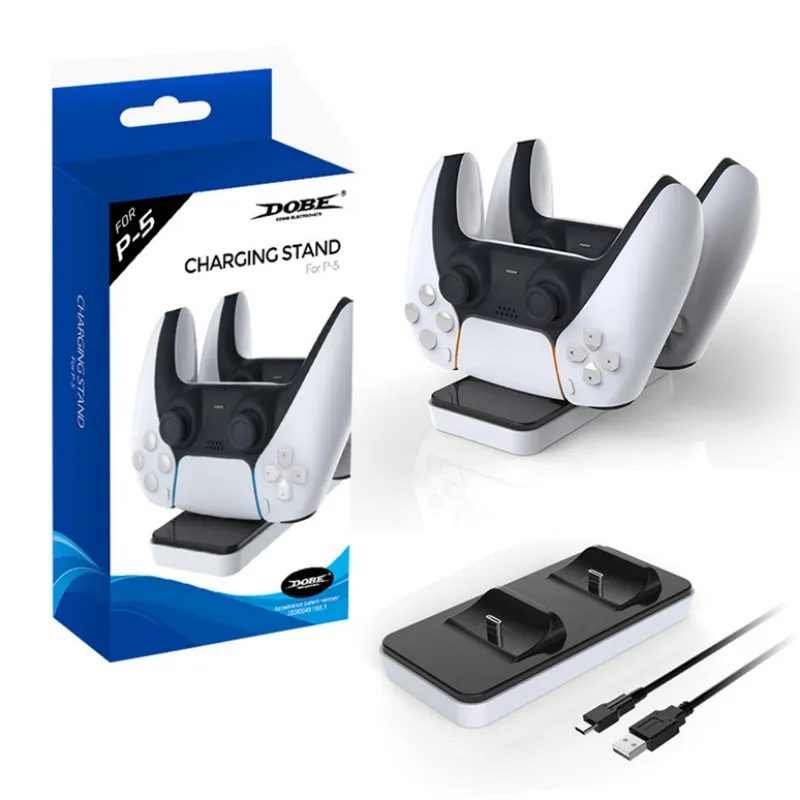 Ps5 Charging Stand Play Station 5 Joystick Gamepad Double Charger ...