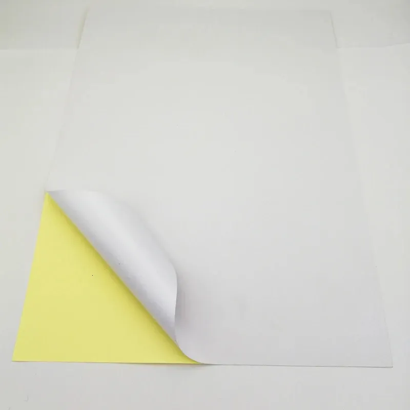 Blank Sticker Labels A4 Glossy Self Adhesive Paper... From Kong08, $15. ...