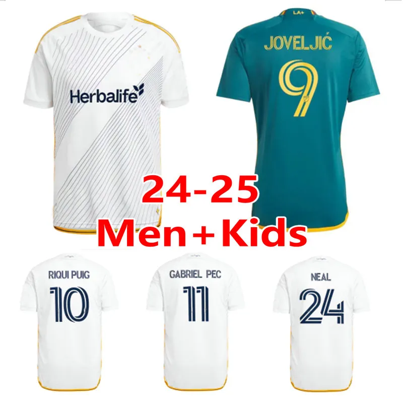 Camisetas De Fútbol Galaxy De Los Ángeles 2024 Puig, Joveljić, Delgado ...