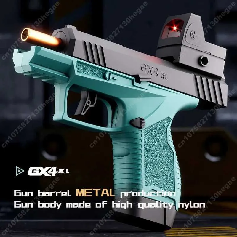 Gx4 Mechanical Toy Gun - Continuous Ejection, Coated Soft Bullets ...