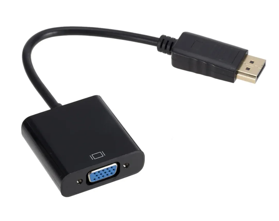 DisplayPort To VGA Adapter Cable Male To Female PC... From Dokeyelec ...