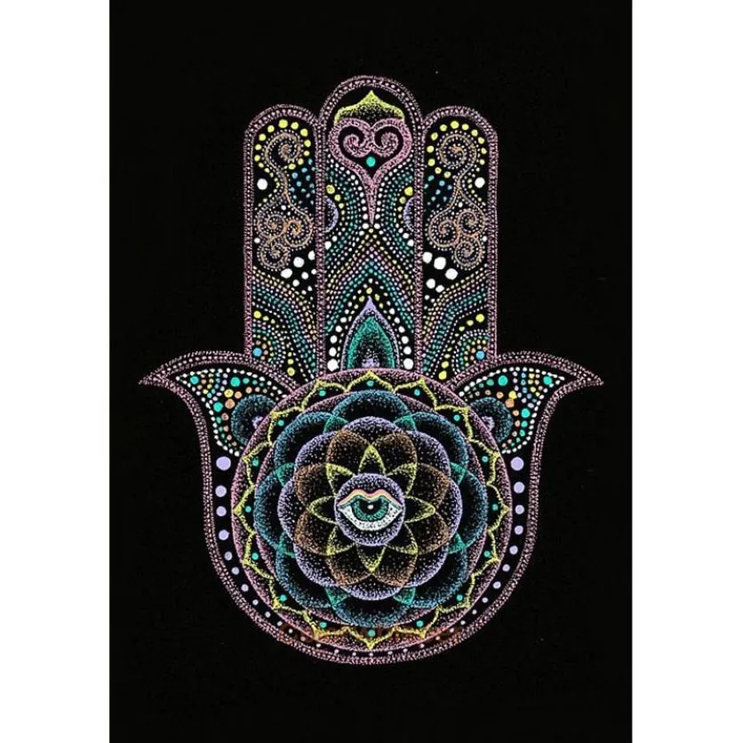 DHgate.com:5D DIY Diamond Painting Kit, Full Square Hamsa Hand, 3D ...
