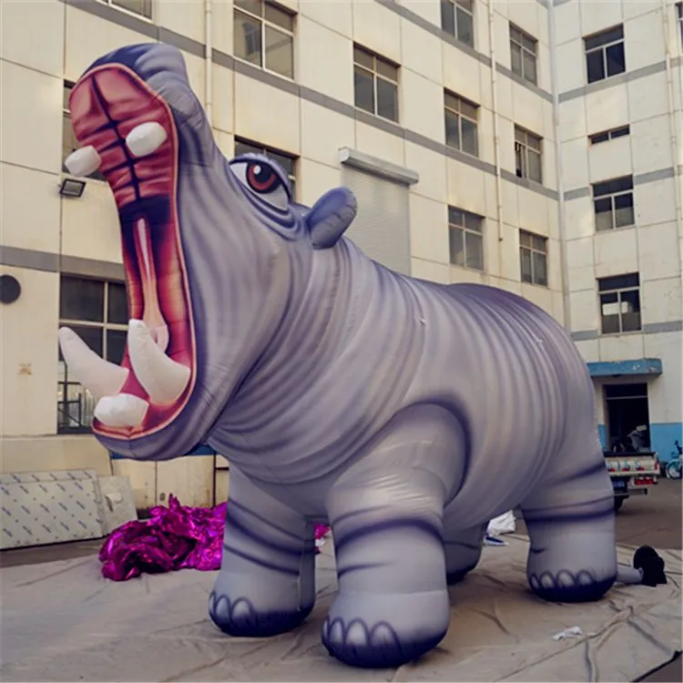 Giant Artist Inflatable Hippo Art Inflatable Beautiful Inflatable ...