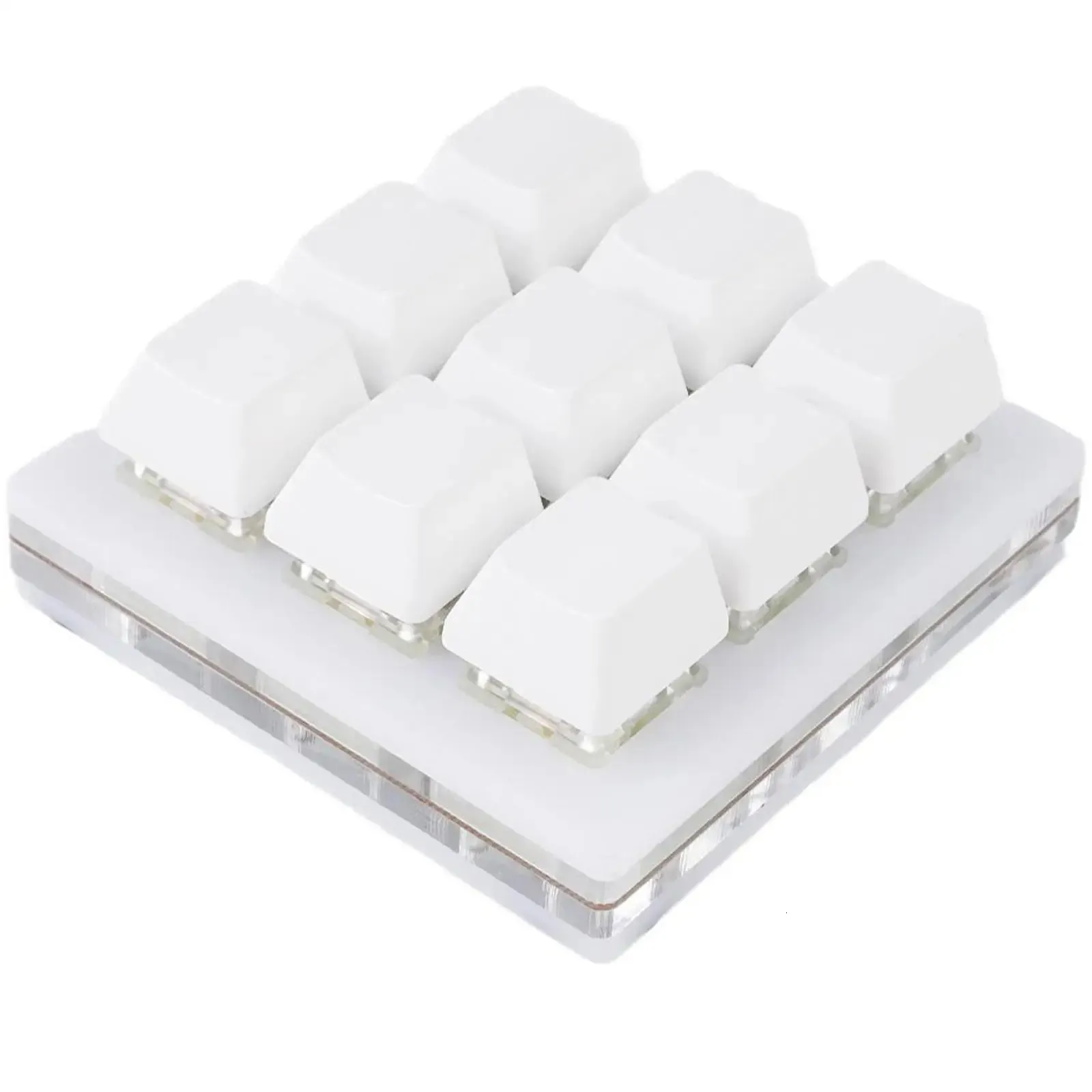 Programmable Keypad 9 Key RGB Macro Mechanical Keyboard, USB Mini ...