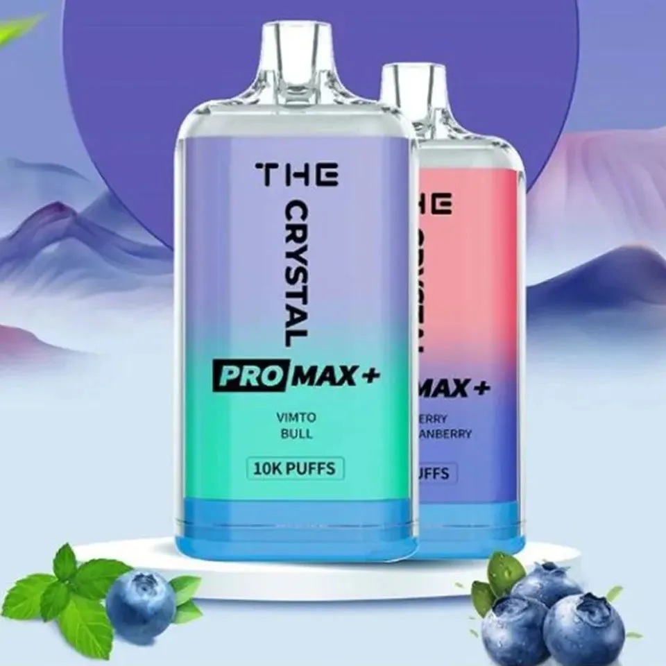 Original WGA THE Crystal Pro Max 10000 Puffs Disposable Vape Pen 2% ...
