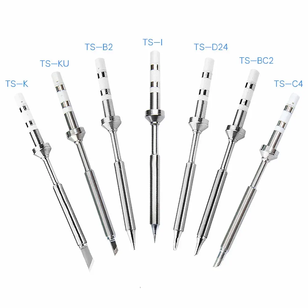 TS100 Soldering Iron Tips - Original Replacement Tips: TSB2, TSBC2 ...