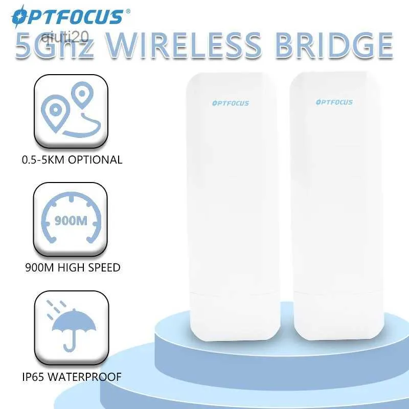 DHgate.com:OPTIFOCUS 2-Pack Wireless Bridge, 900M Gigabit Wi-Fi CPE, 0. ...
