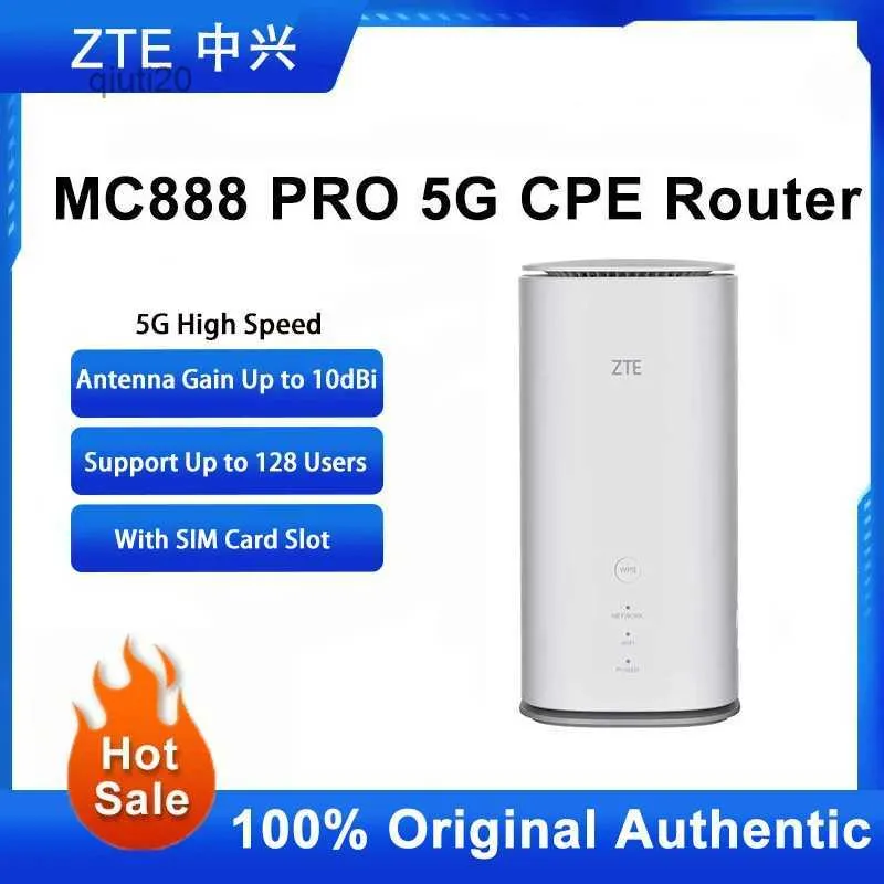 DHgate.com:5G CPE Wi-Fi 6 Router, ZTE MC888 PRO Unlocked 5400Mbps 5G Router, Gigabit Network ...