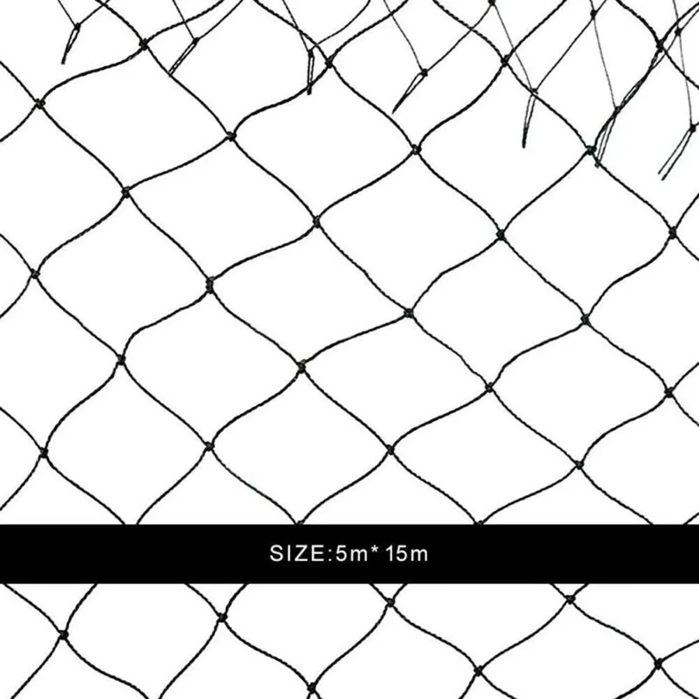 Netting 5*10/15/25/35M Black Bird Netting Garden Nets Balcony Bird Net Garden Fence And Crops ...