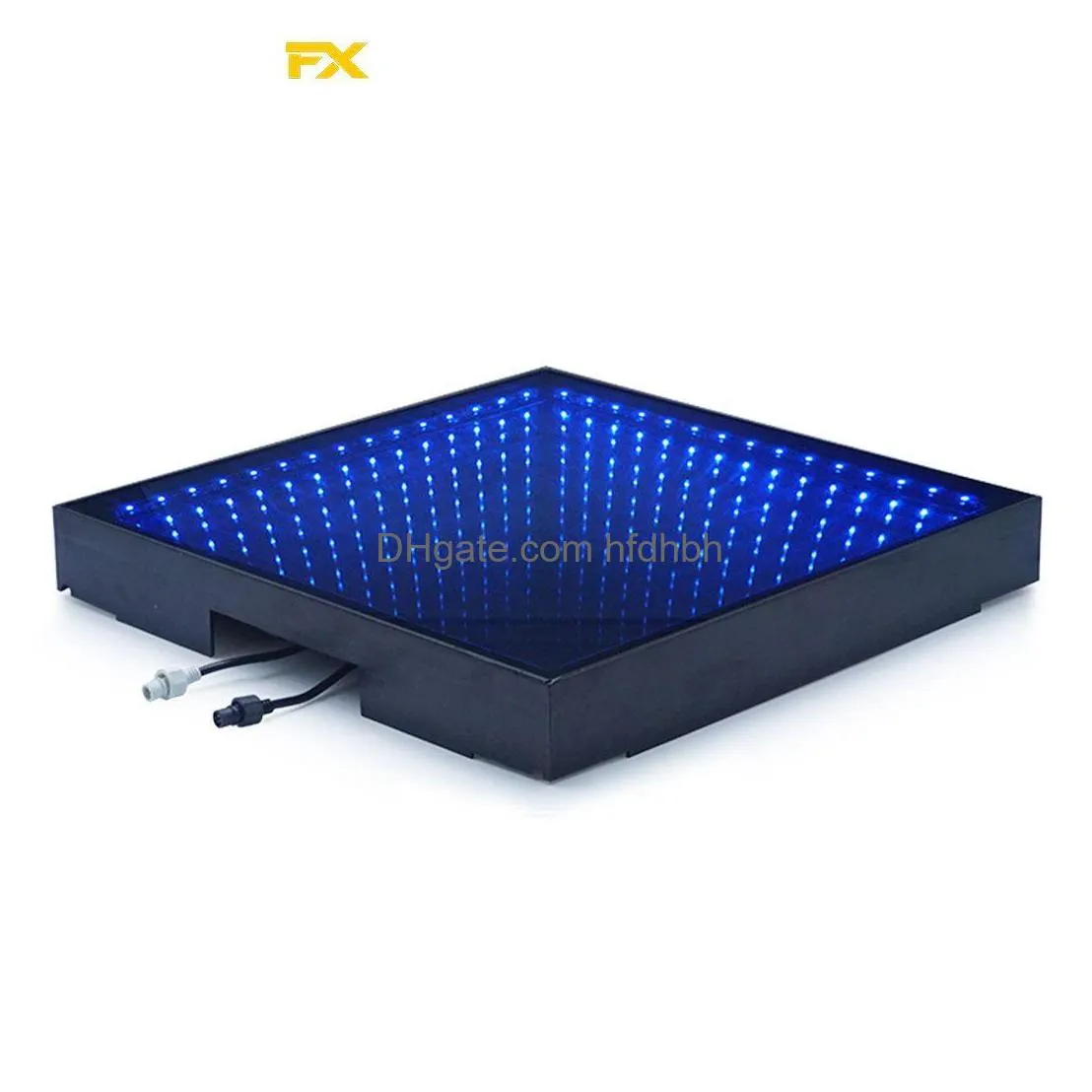 Led Dance Floor Infinity Mirror 3D Stage Lighting Effect Wireless ...
