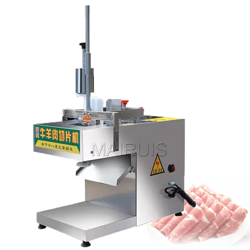 MeatSlicer Pro: Precision Beef & Mutton Cutting Roll Machine For Frozen ...