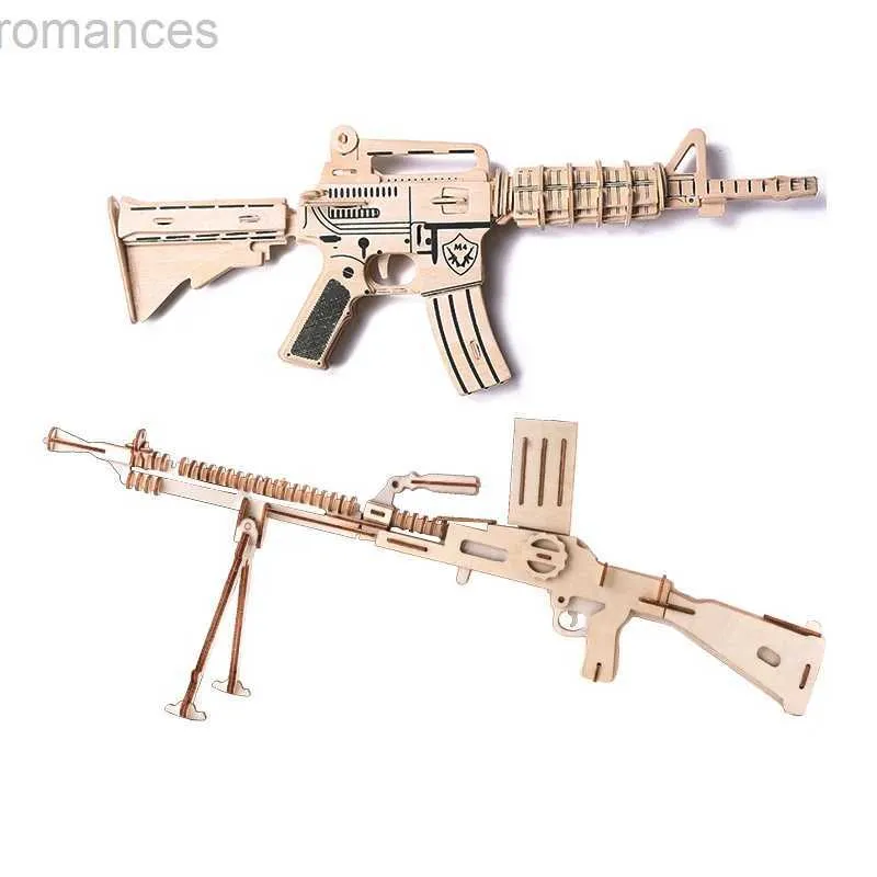 DHgate.com:3D Wooden Jigsaw Puzzle Gun Model Kit, Laser Cut DIY ...