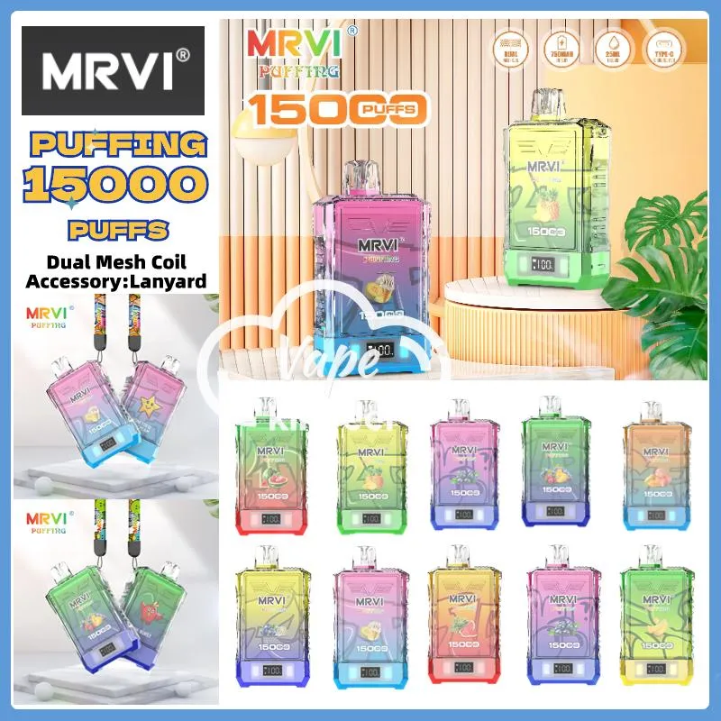 DHgate.com:vapes disposable puff mrvi bar original 15000 puffs ...