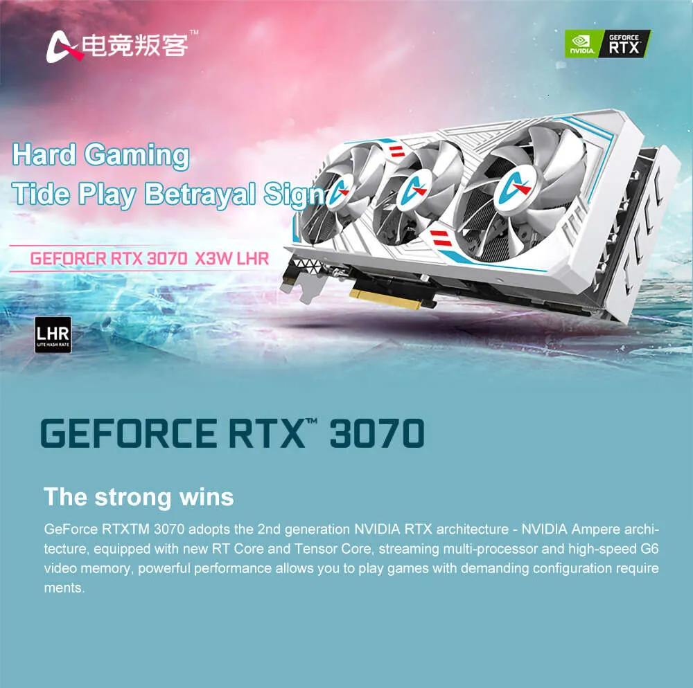 RTX 3070 8GB NVIDIA Graphics Card Gaming Card With... From ...