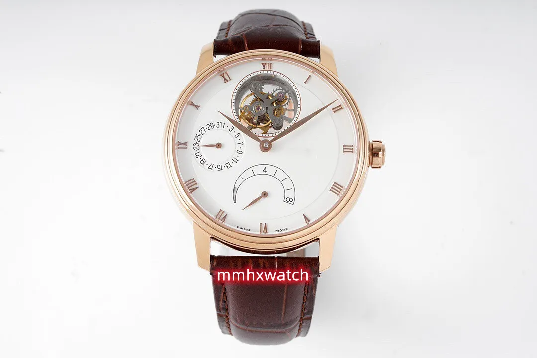 Tourbillon Watches: Automatic Tourbillon Watch With Date And Power ...