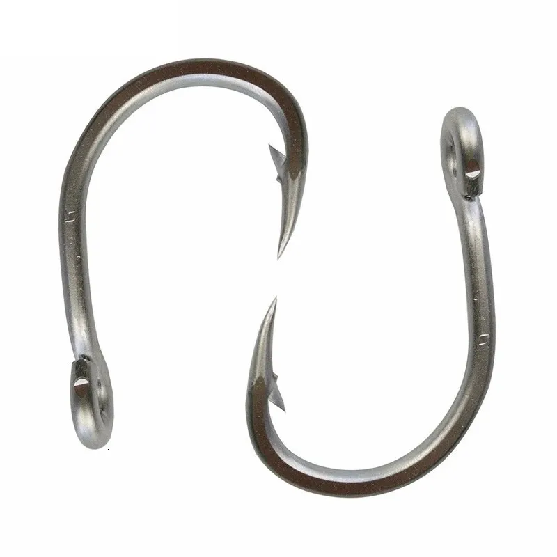 Heavy Duty Fishing Hooks - Strong Stainless Steel Big Game Tuna Hooks ...