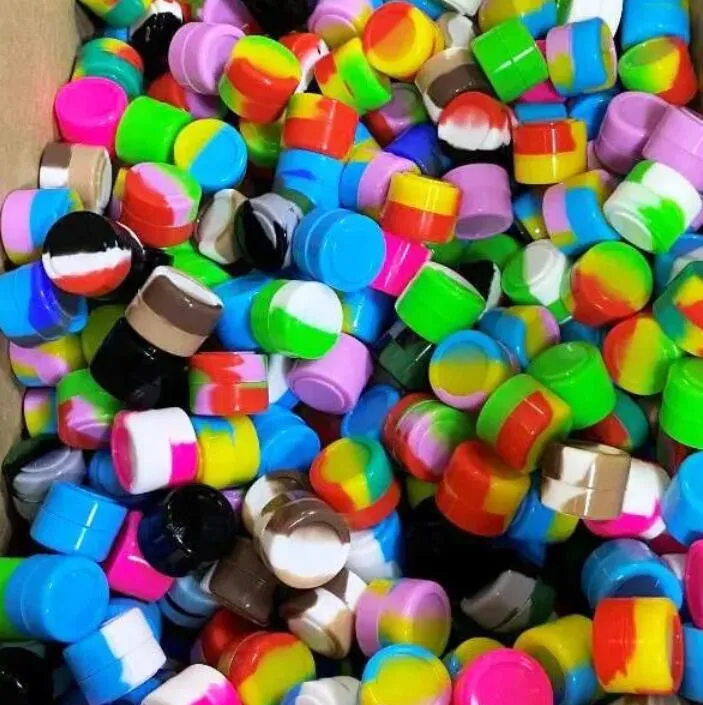 DHgate.com:Mini 2ML Nonstick Wax Containers 22*18mm Food Grade Jars ...