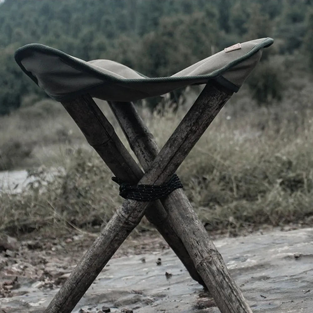 Furnishings Shinetrip Chair Seat Cloth with Rope, Triangle Fabric Stool ...