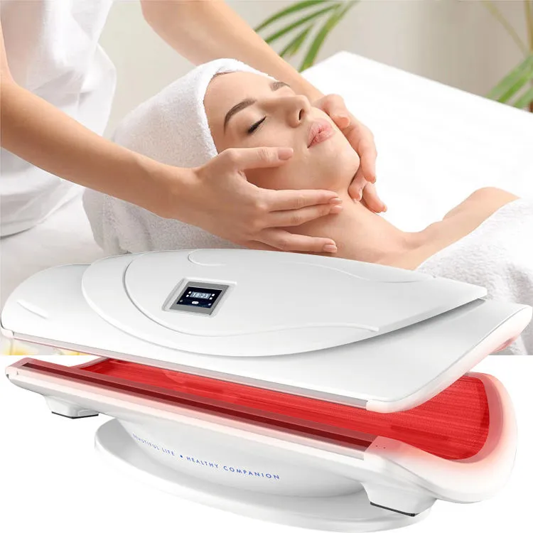 Red Light Therapy Bed Full Body Infrared Pain Relief And Recovery ...