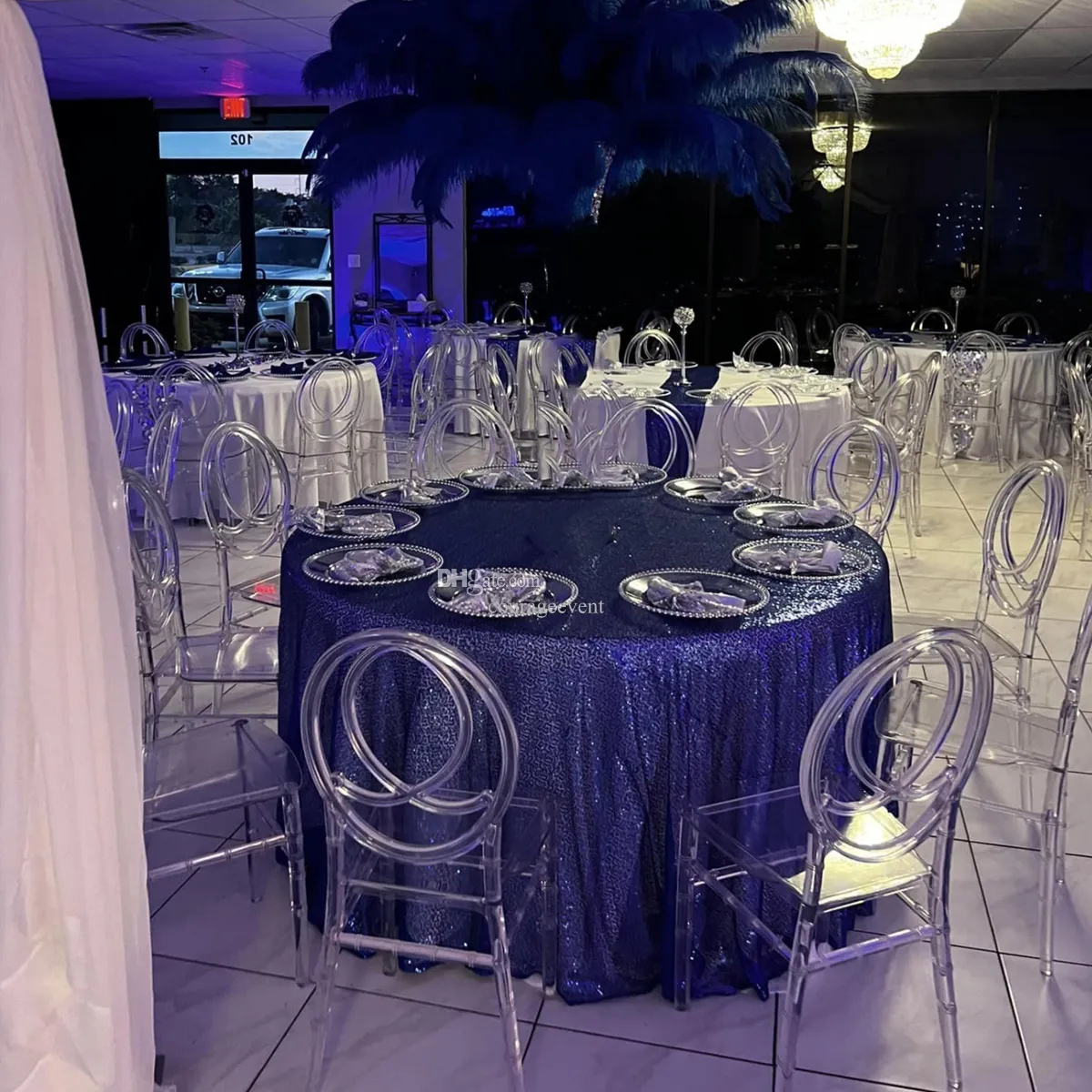 Clear Acrylic Banquet Chair: Luxury Modern Design For Weddings, Dining ...