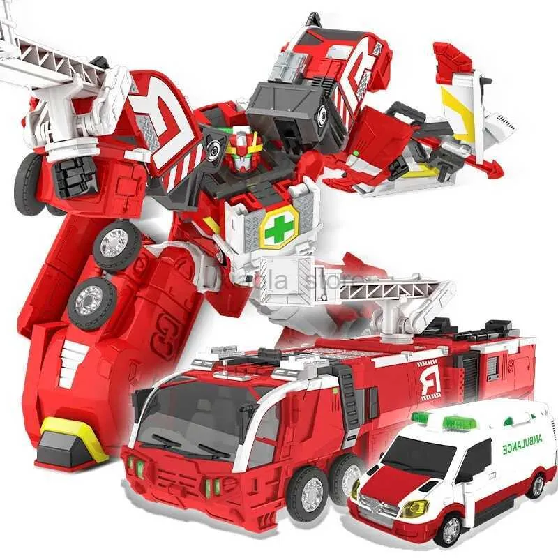 DHgate.com:2-in-1 Transforming Carbot Robot Toy: Deformation Rescue Car ...